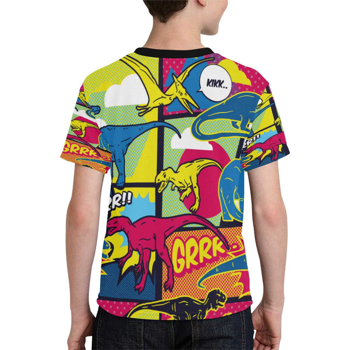 Custom Kids' All Over Print T-shirt-Custom Print Product | InterestPrint