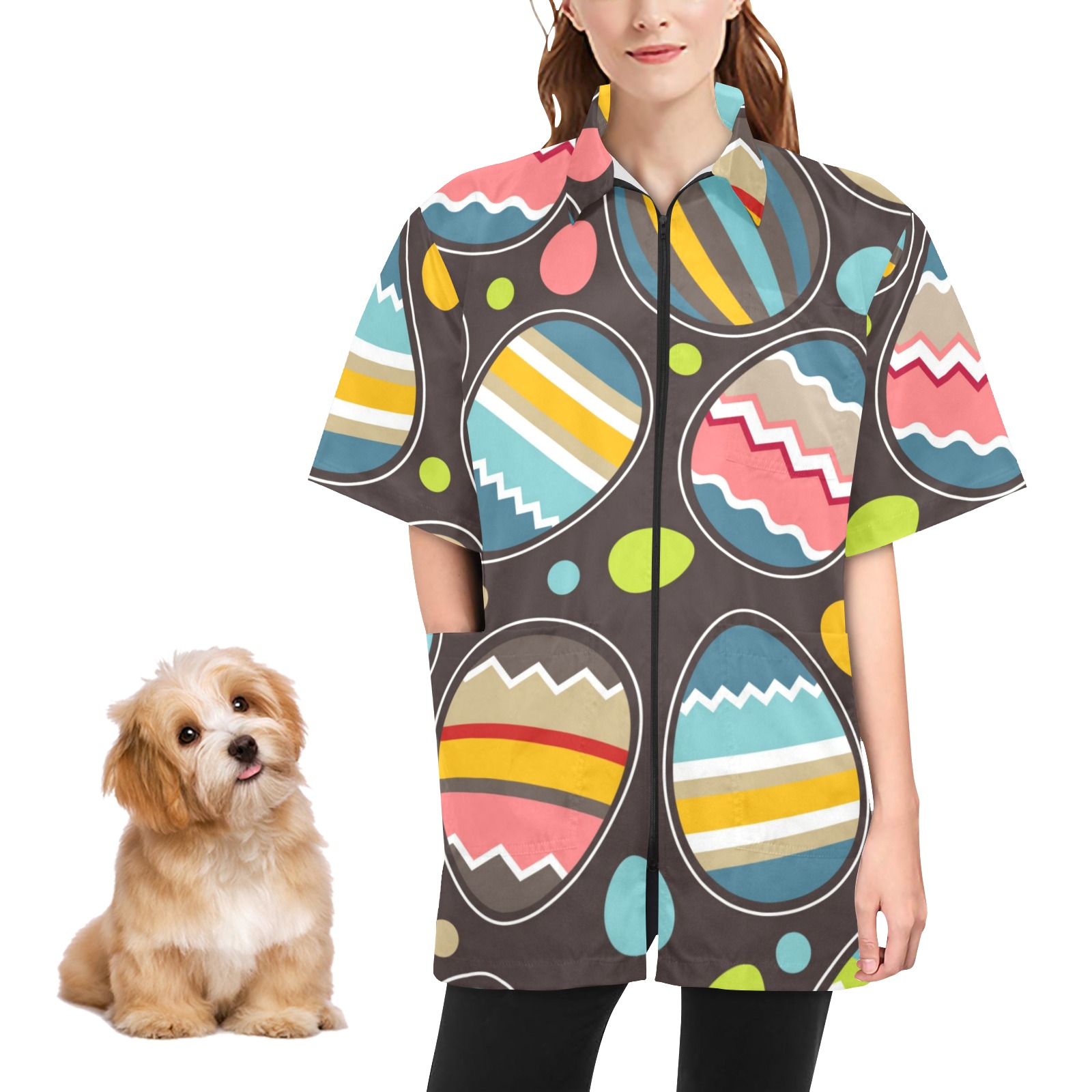 Custom Grooming Jacket - Sell Your Design | InterestPrint