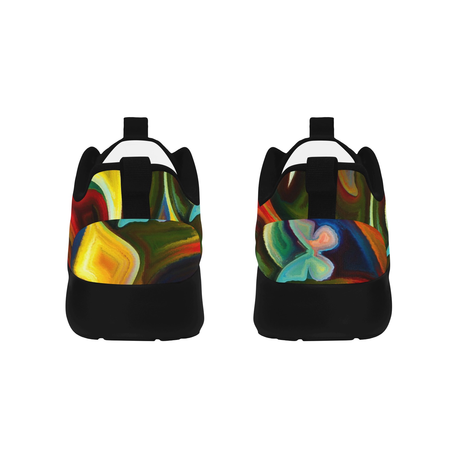 Custom Women's Pull Loop Sneakers - Automatic fufillment | Interestprint