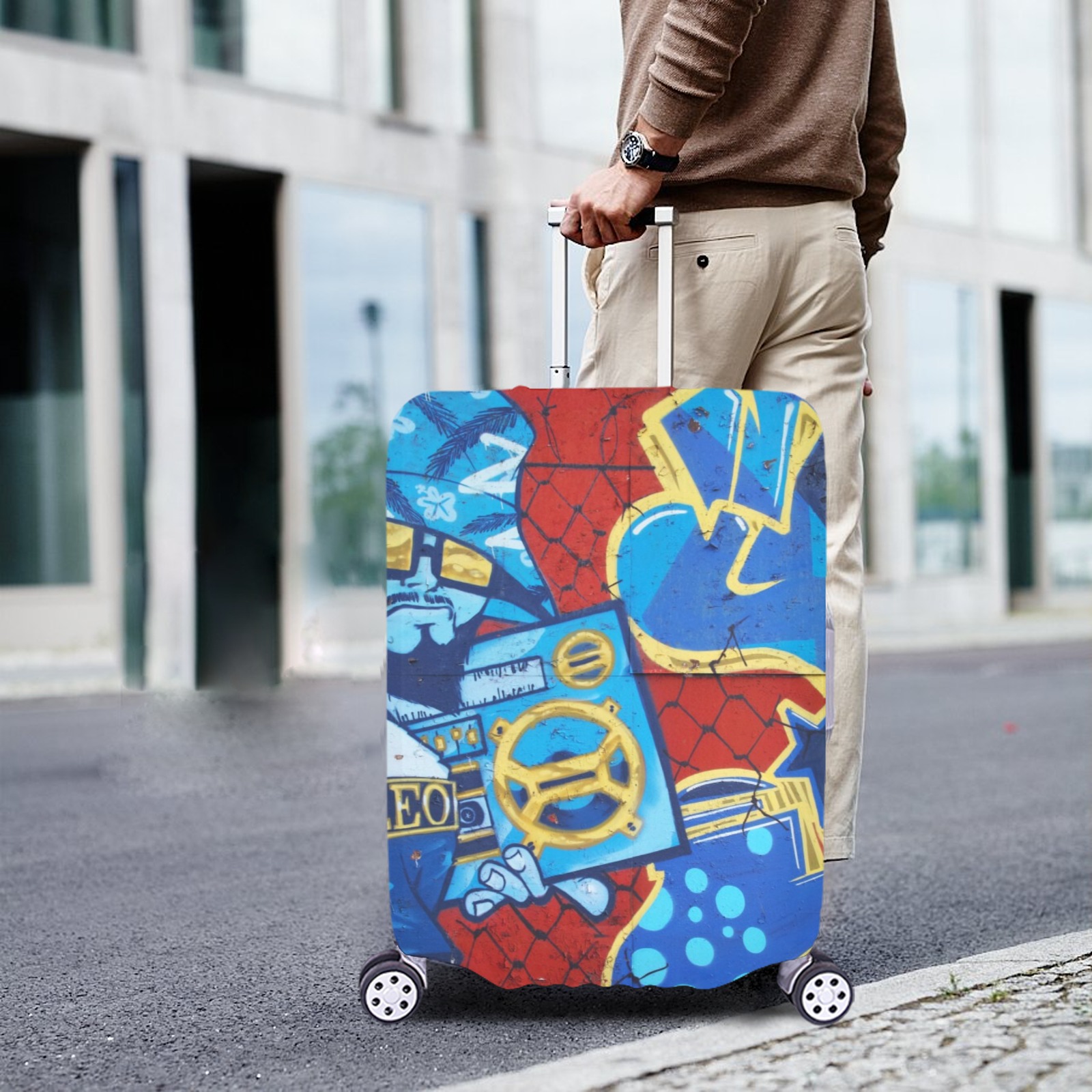 Design Your Own Luggage Cover-InterestPrint | Print On Demand