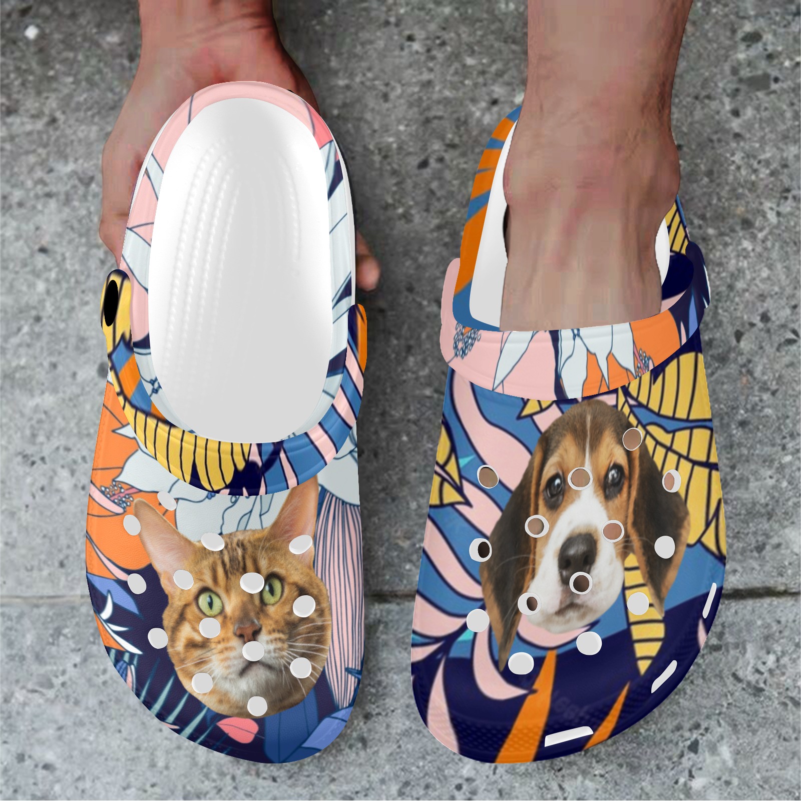 Custom Print Adults Clogs - Personalized Fashion for Every Step ...