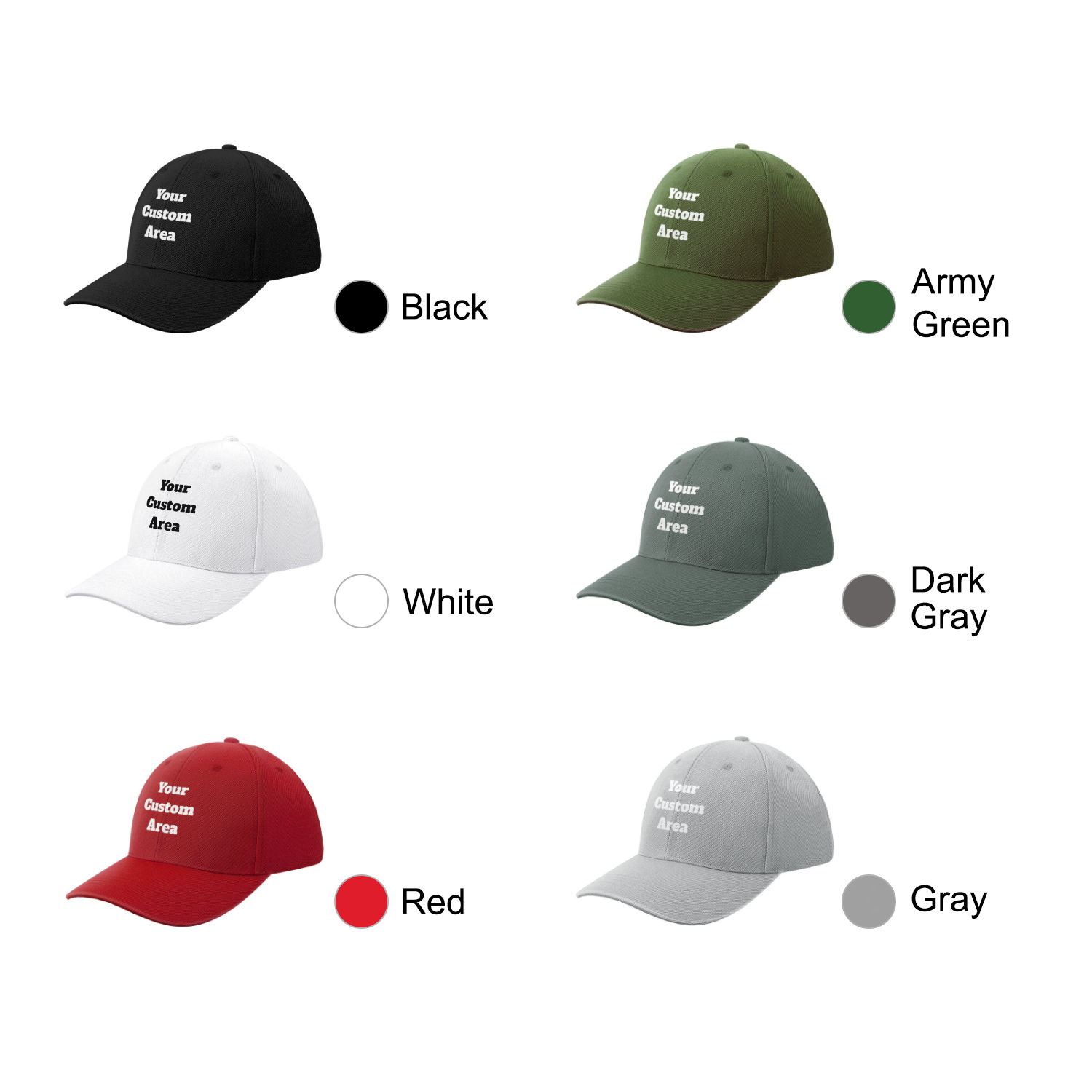 Custom Baseball Caps—Design and Sell Online|InterestPrint