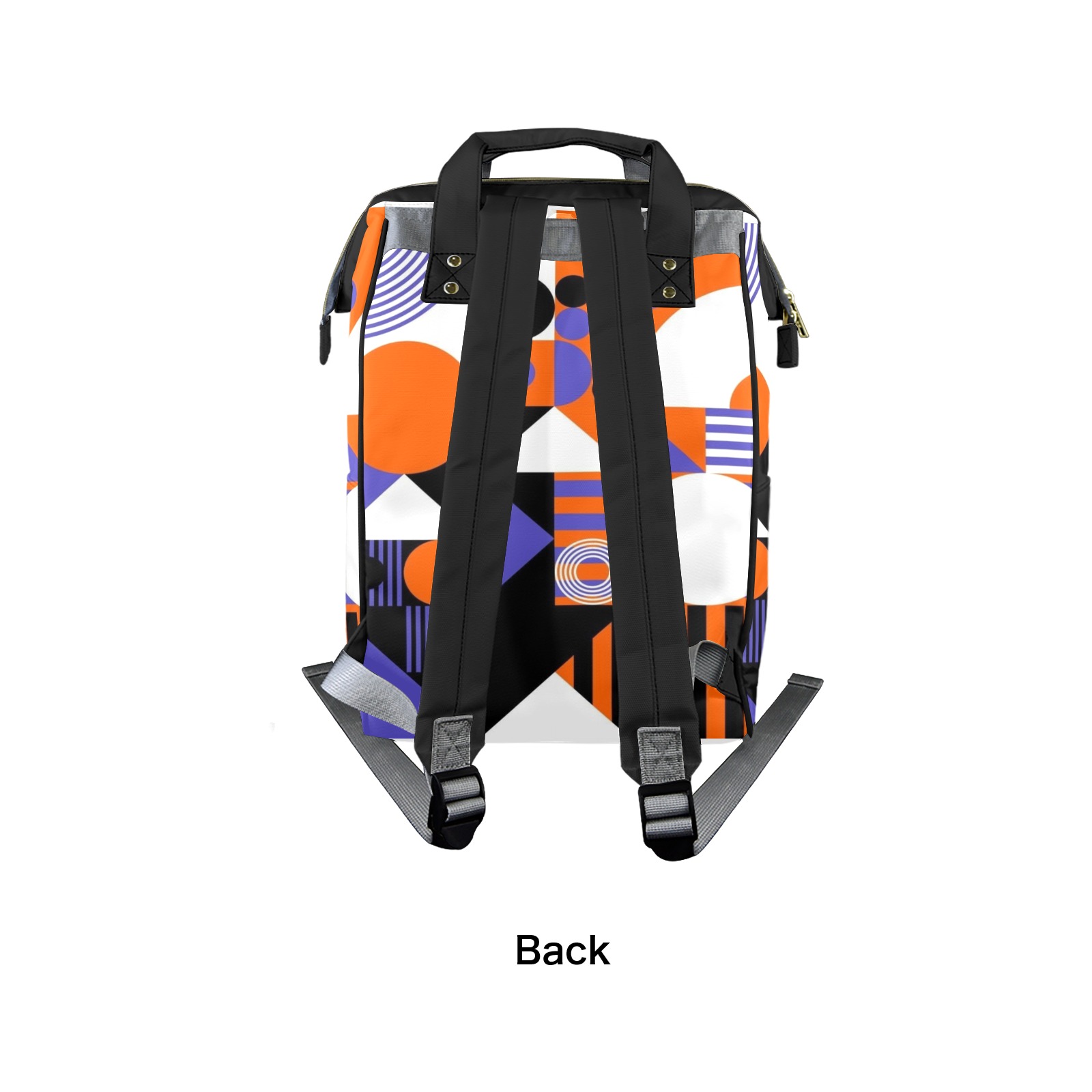 New Custom Diaper Bag-Large(Model 1688）- InterestPrint