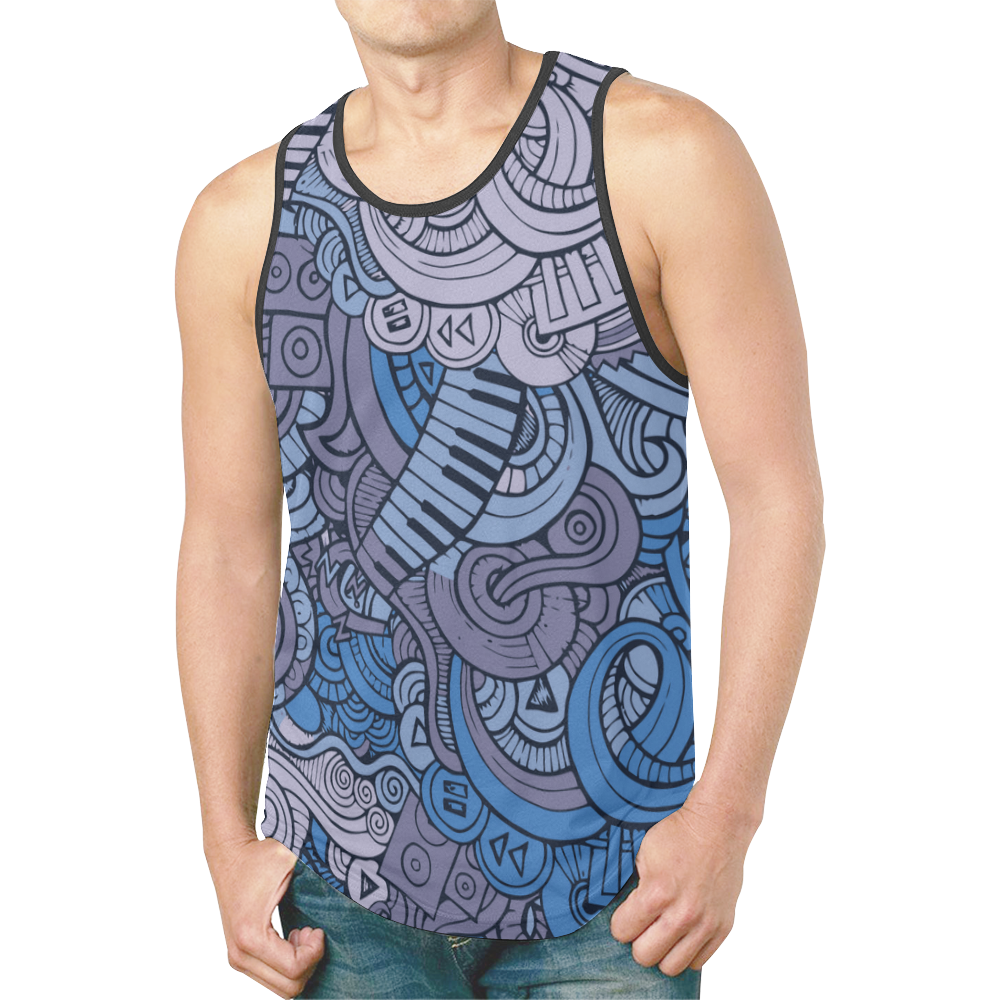 Men's All Over Print Tank Top - Design Your Own | InterestPrint