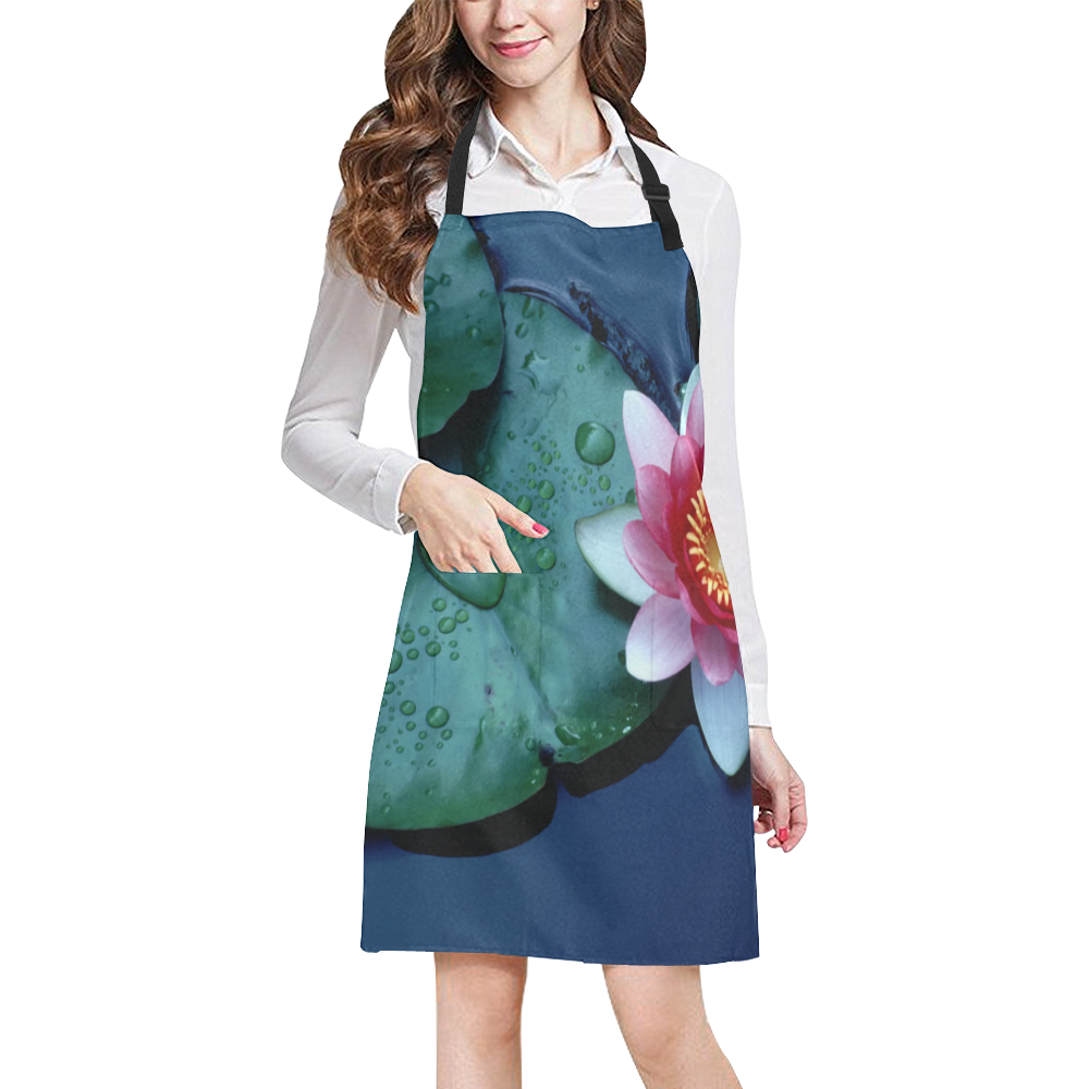 All Over Print Adjustable Apron - All over printing | InterestPrint