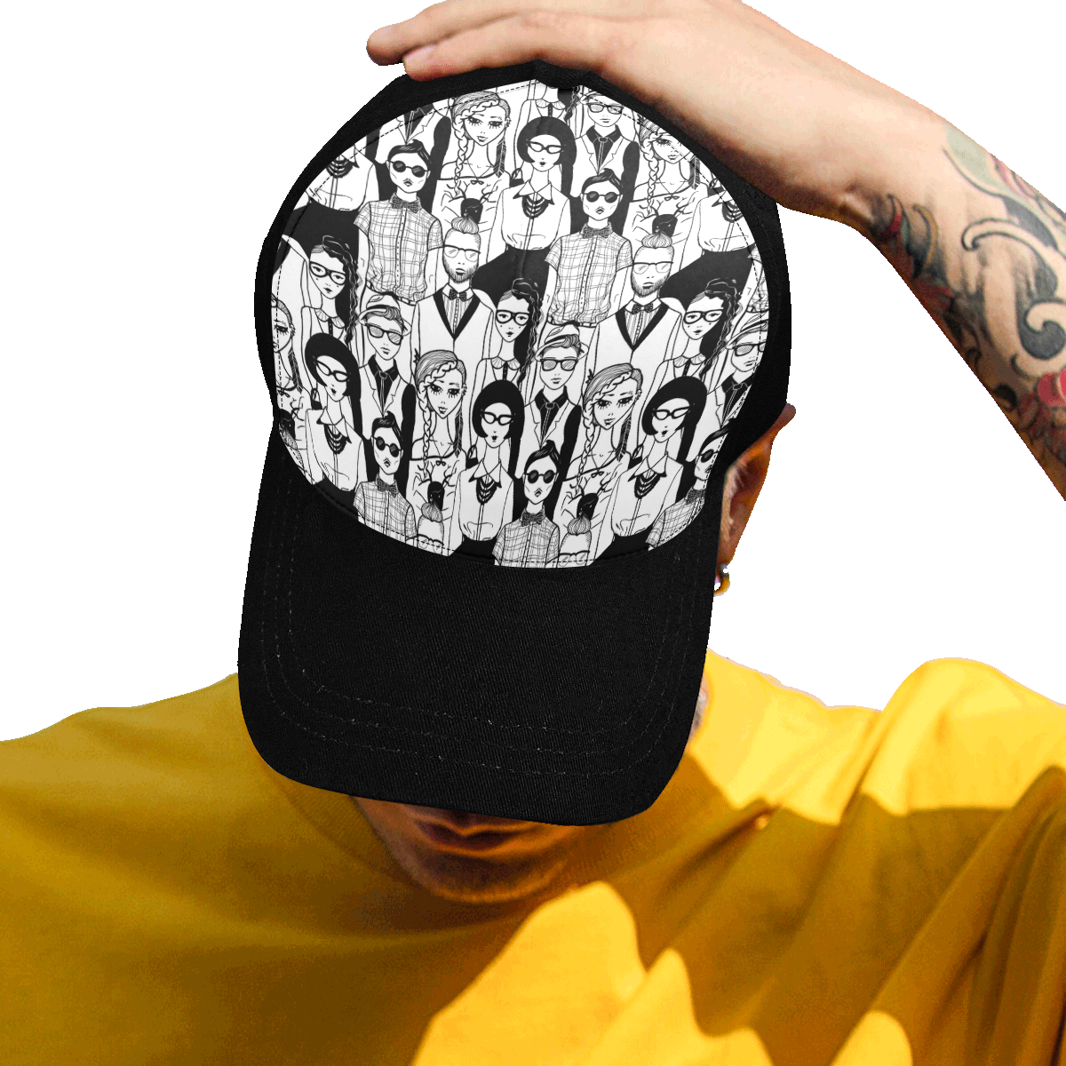 custom-print-unisex-baseball-cap-design-your-own-interestprint